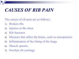 Anatomy of Costal cartilage and Ribs | PPT | Death, Injury, or Military ...