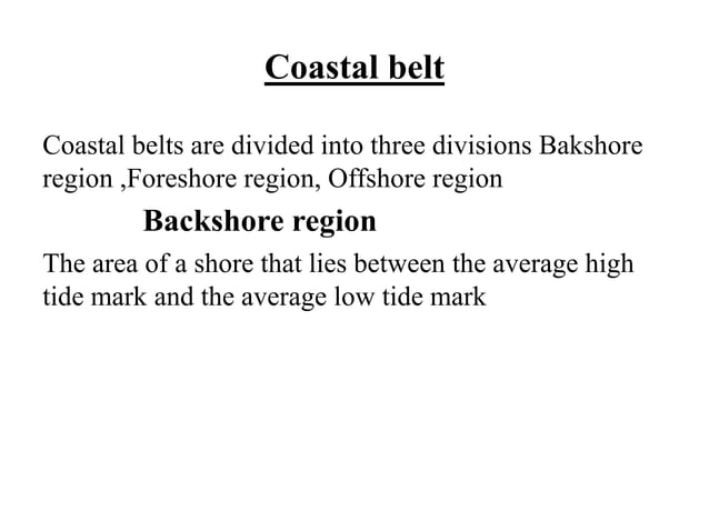 Costal landforms | PPTX | Geology | Science