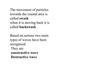 Costal landforms | PPTX