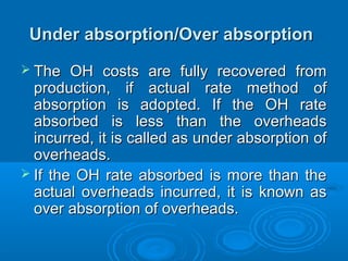 Cost Allocation powerpoint presentation | PPS