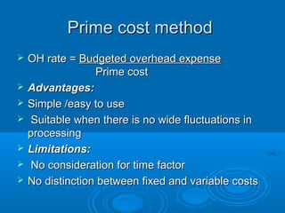 Cost allocation powerpoint presentation | PPS