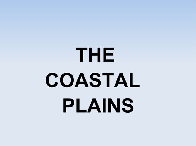 Costal plains | PPT