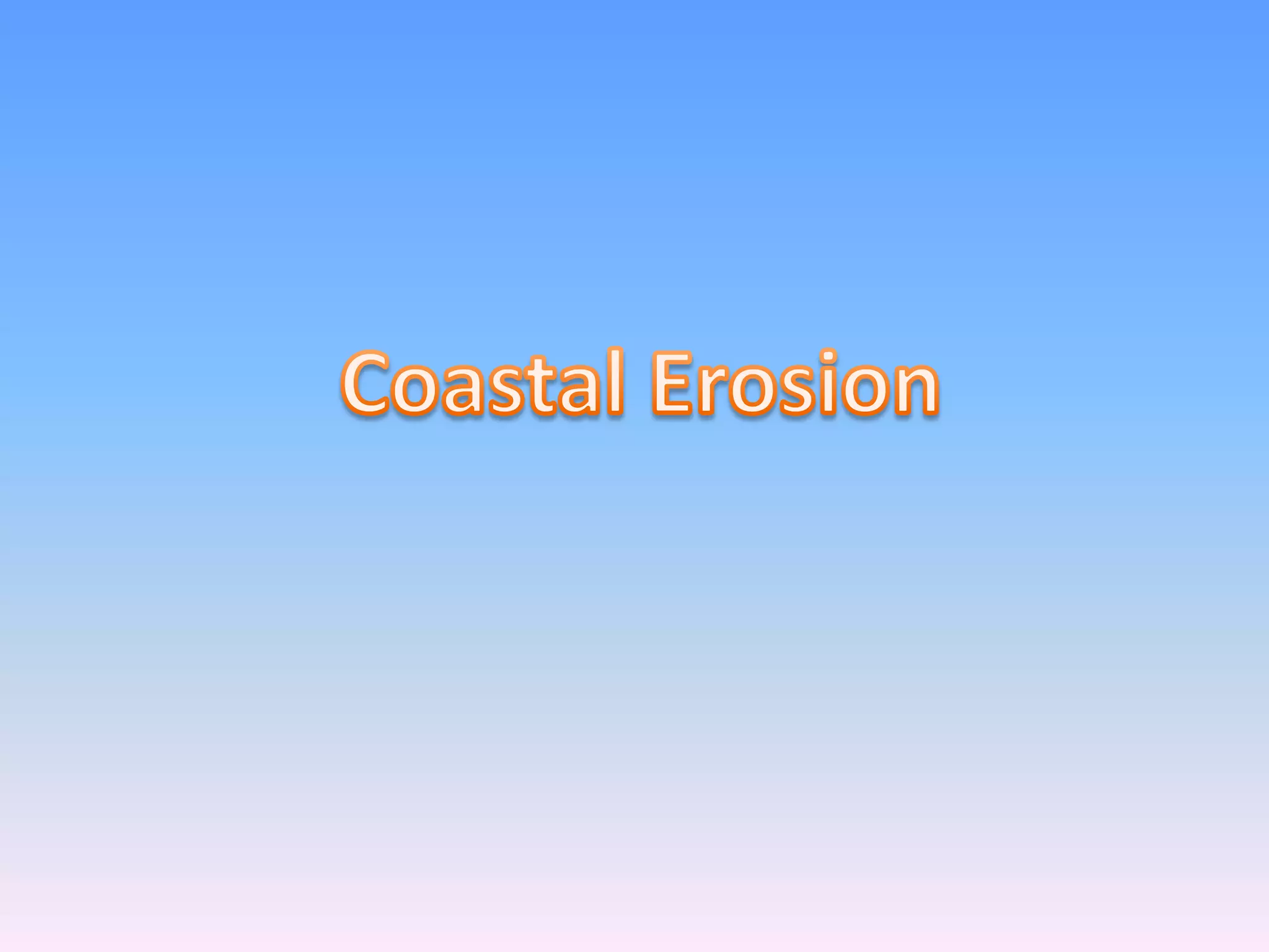 Costal Protection | PPTX