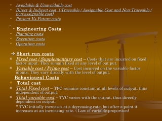 Cost Analisys | PPT