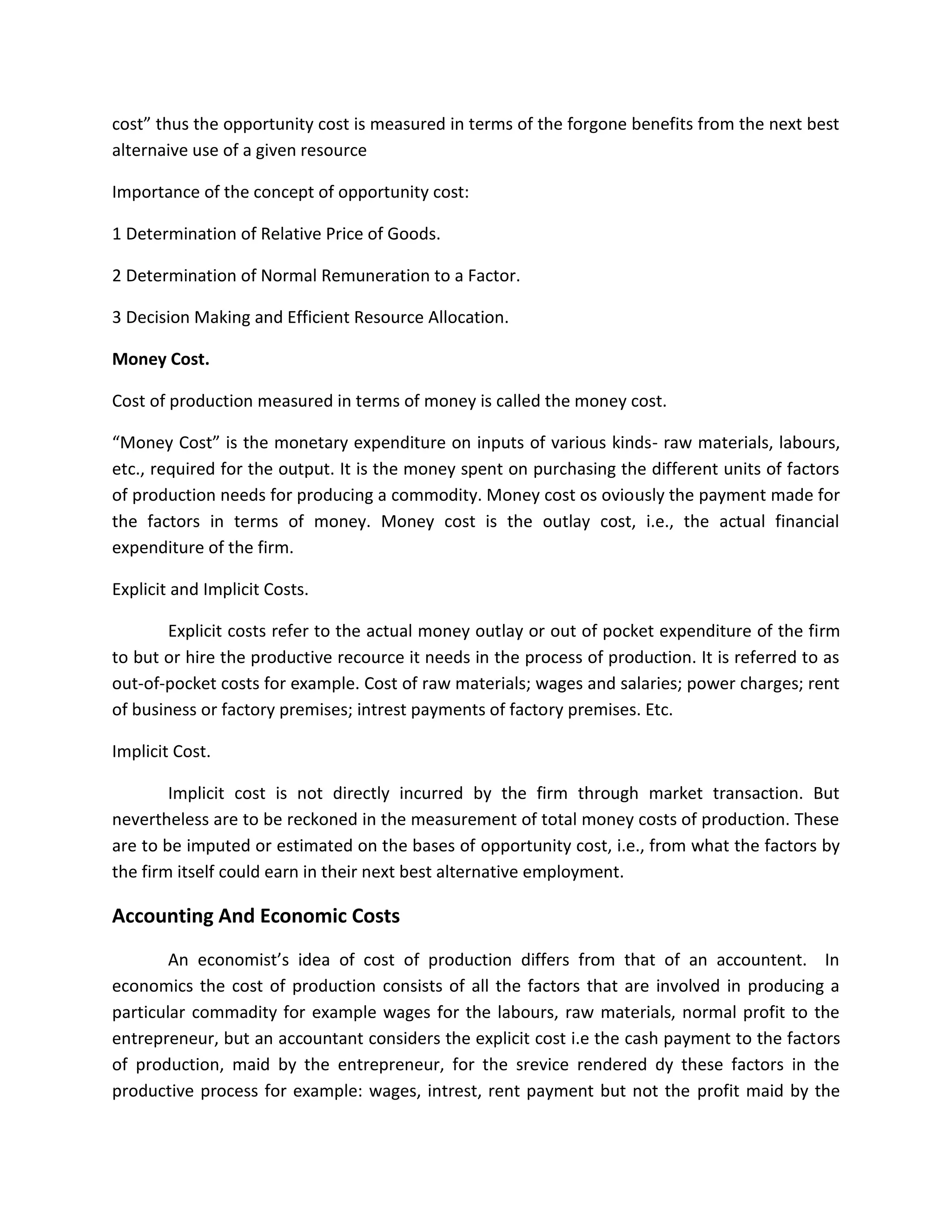 Cost analysis | DOCX