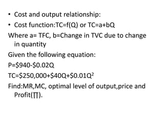 Cost analysis | PPTX