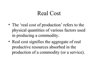 Cost Analysis | PPT
