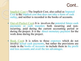 Cost analysis & Break even analysis | PPTX
