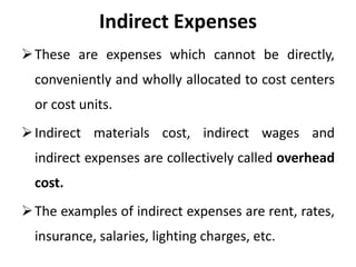 Cost Analysis and Control | PPTX