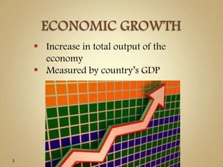 Cost and benefits of economic growth | PPTX