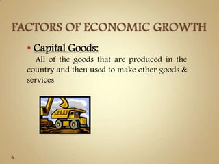 Cost and benefits of economic growth | PPTX