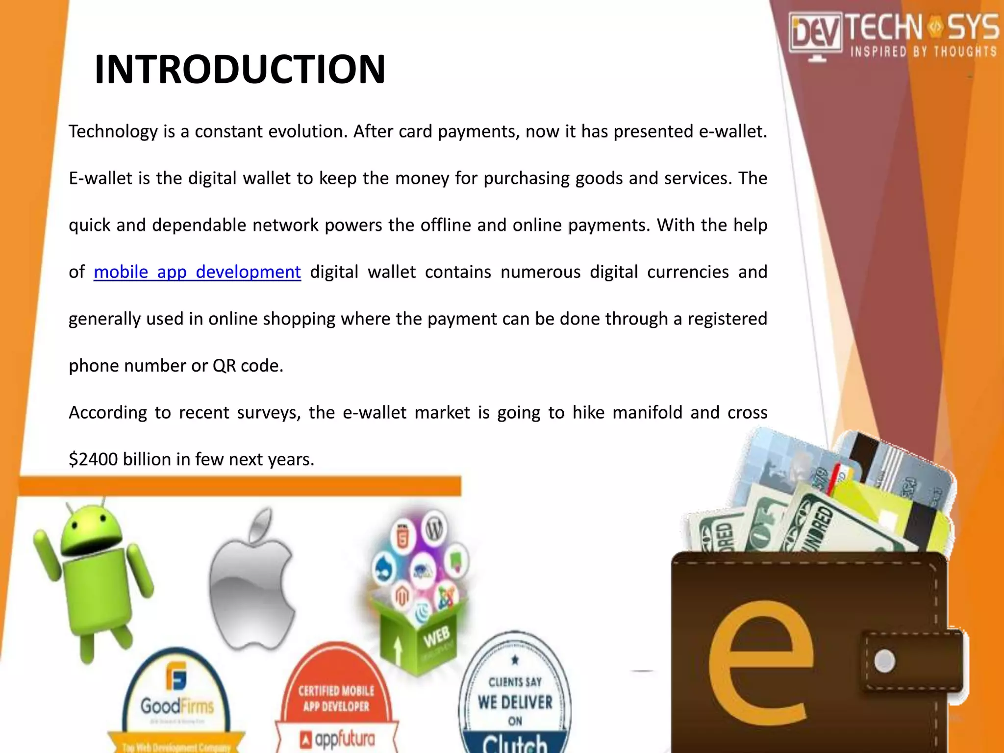 Cost and Features to Develop e-wallet Mobile App | PPTX