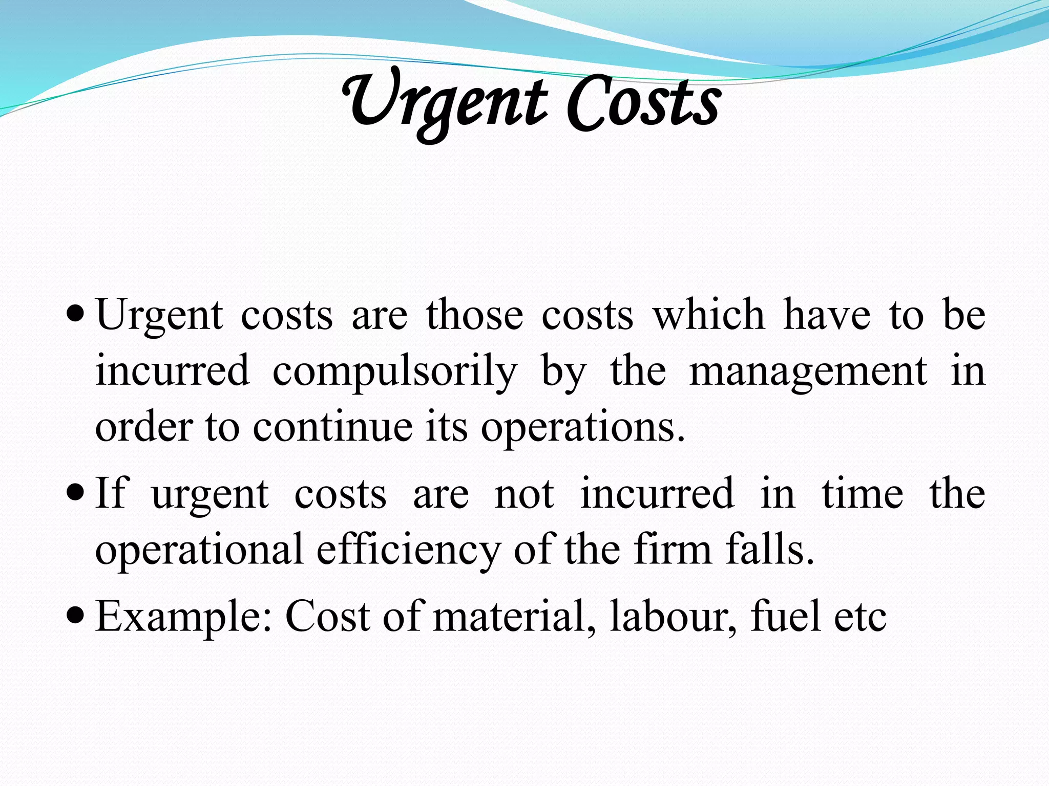 Cost and it's types | PPT