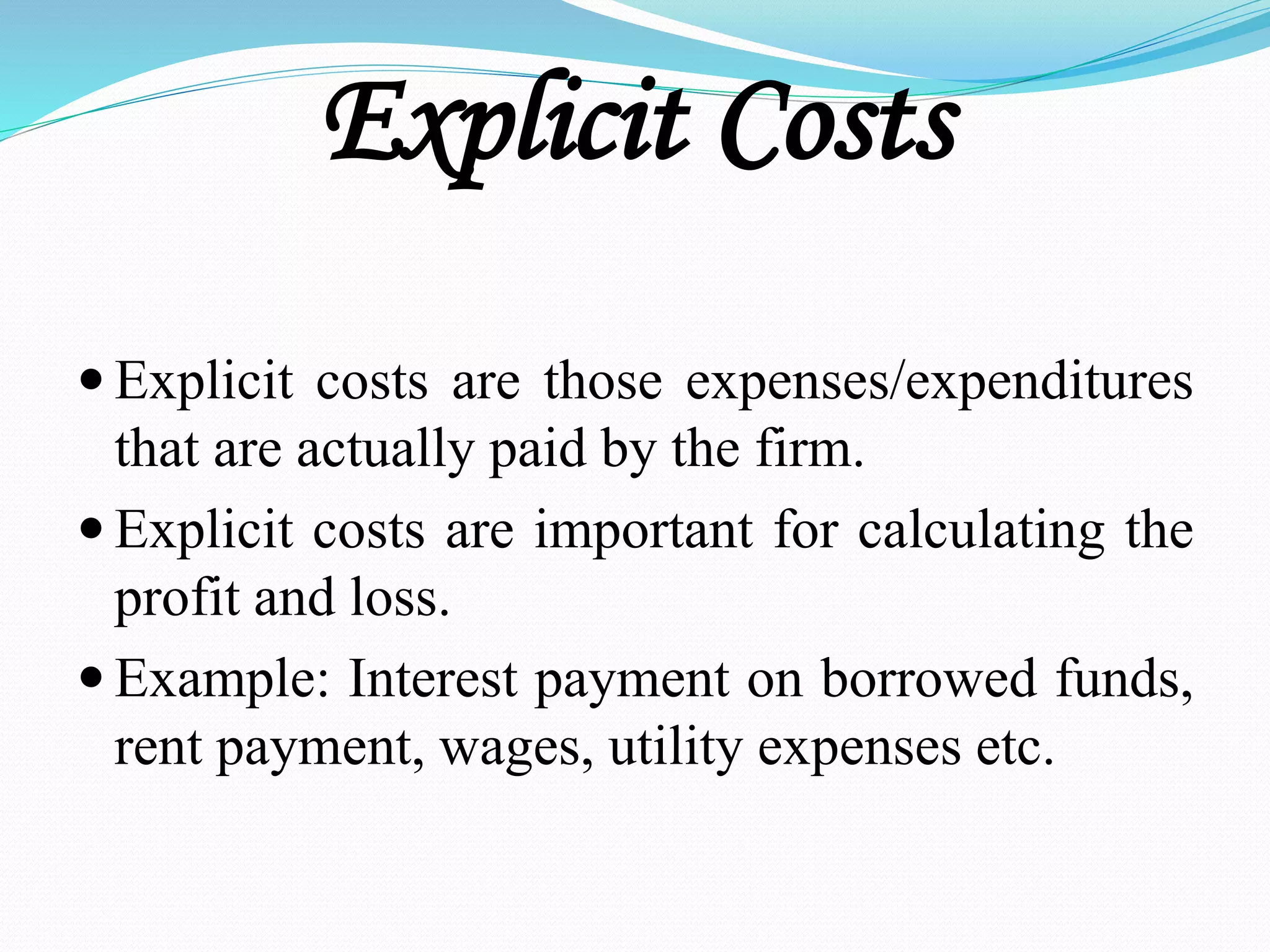 Cost and it's types | PPT