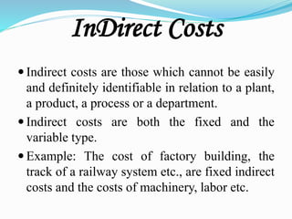 Cost and it's types | PPT