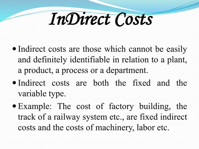 Cost and it's types | PPT