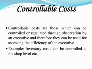 Cost and it's types | PPT