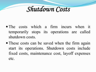 Cost and it's types | PPT