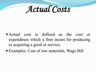 Cost and it's types | PPT