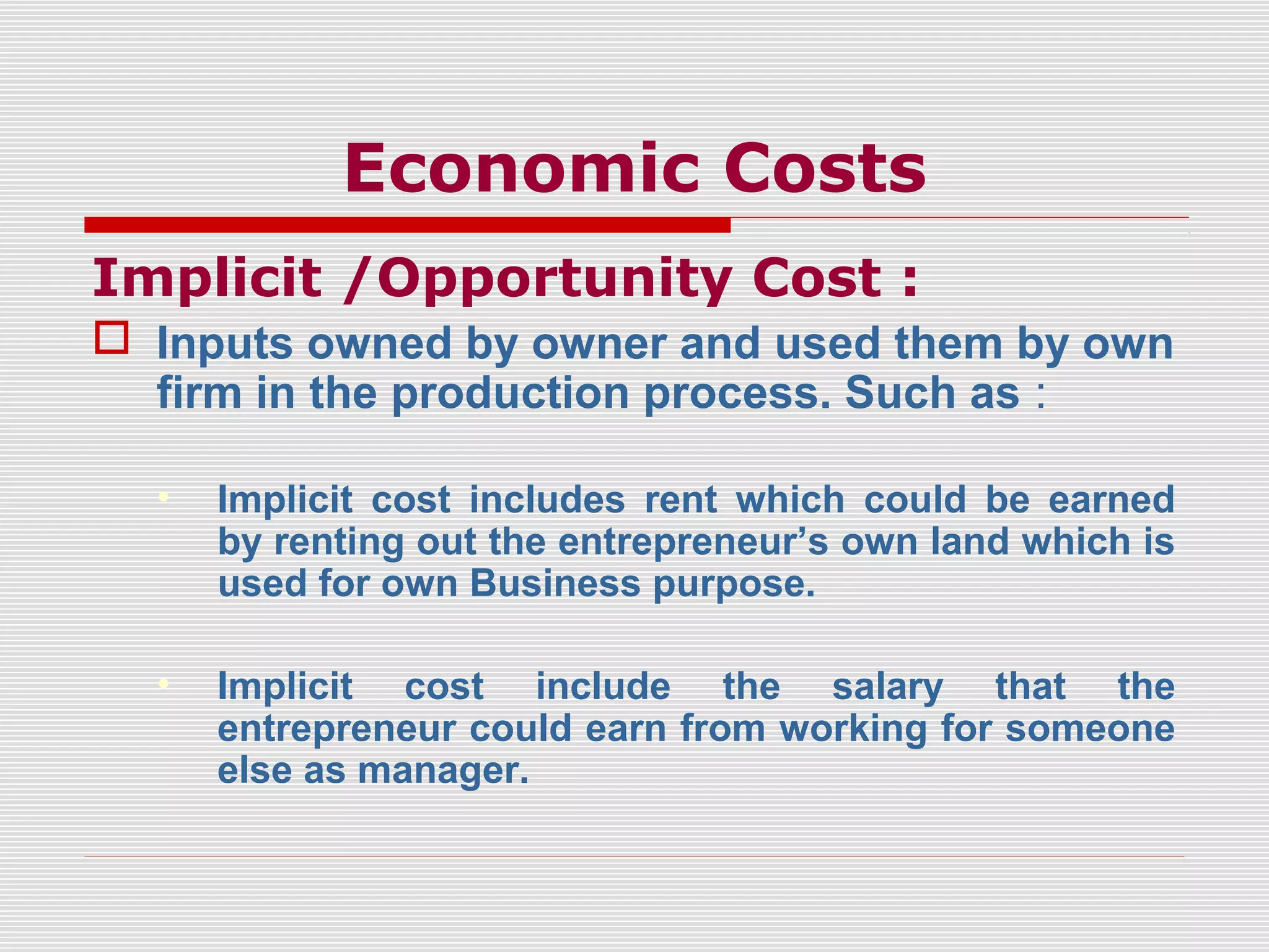 Cost and revenue analysis | PPT