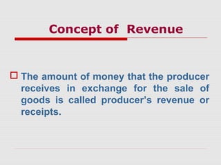 Cost and revenue analysis | PPT