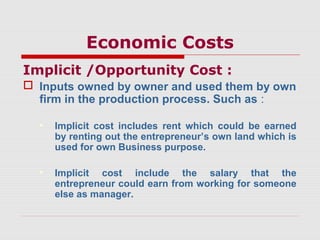 Cost and revenue analysis | PPT