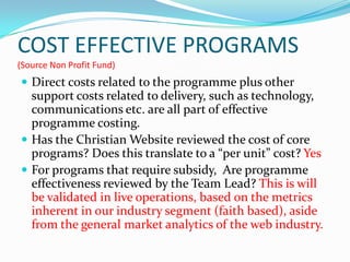 Cost and revenue model | PPTX
