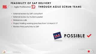 SAP agile proof of concept | PDF | Computer Software and Applications ...