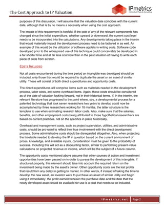 Cost approach 2010 | PDF