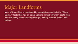 Costa rica | PDF | South America Travel | Travel Locations