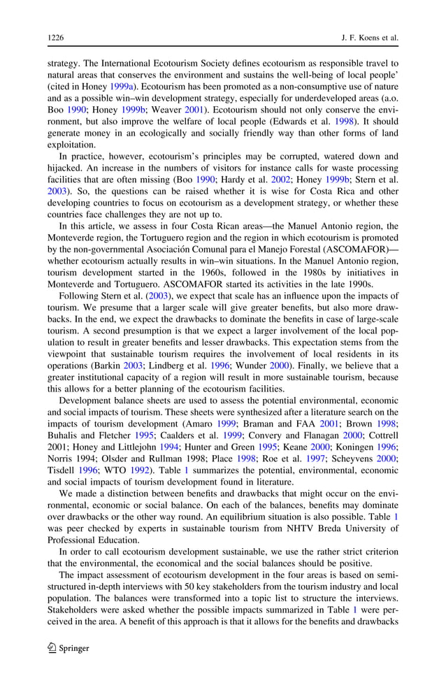 Costa rica case study 1 | PDF