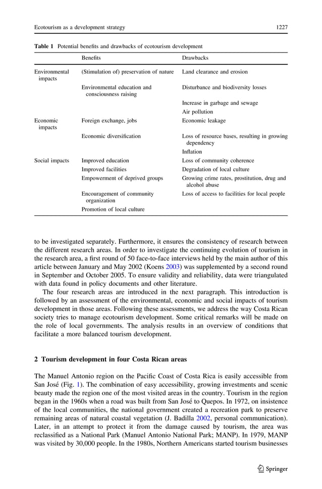 Costa rica case study 1 | PDF