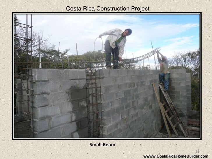 Costa Rica Constructions Foundations And Walls