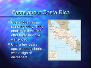 Costa Rica by Nicole | PPT | South America Travel | Travel Locations