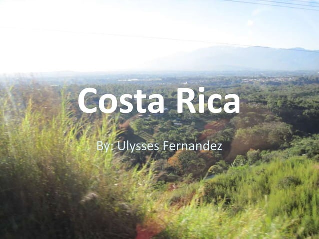 Costa Rica Powerpoint | PPTX