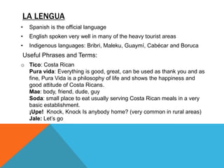 Costa rica presentation | PPTX