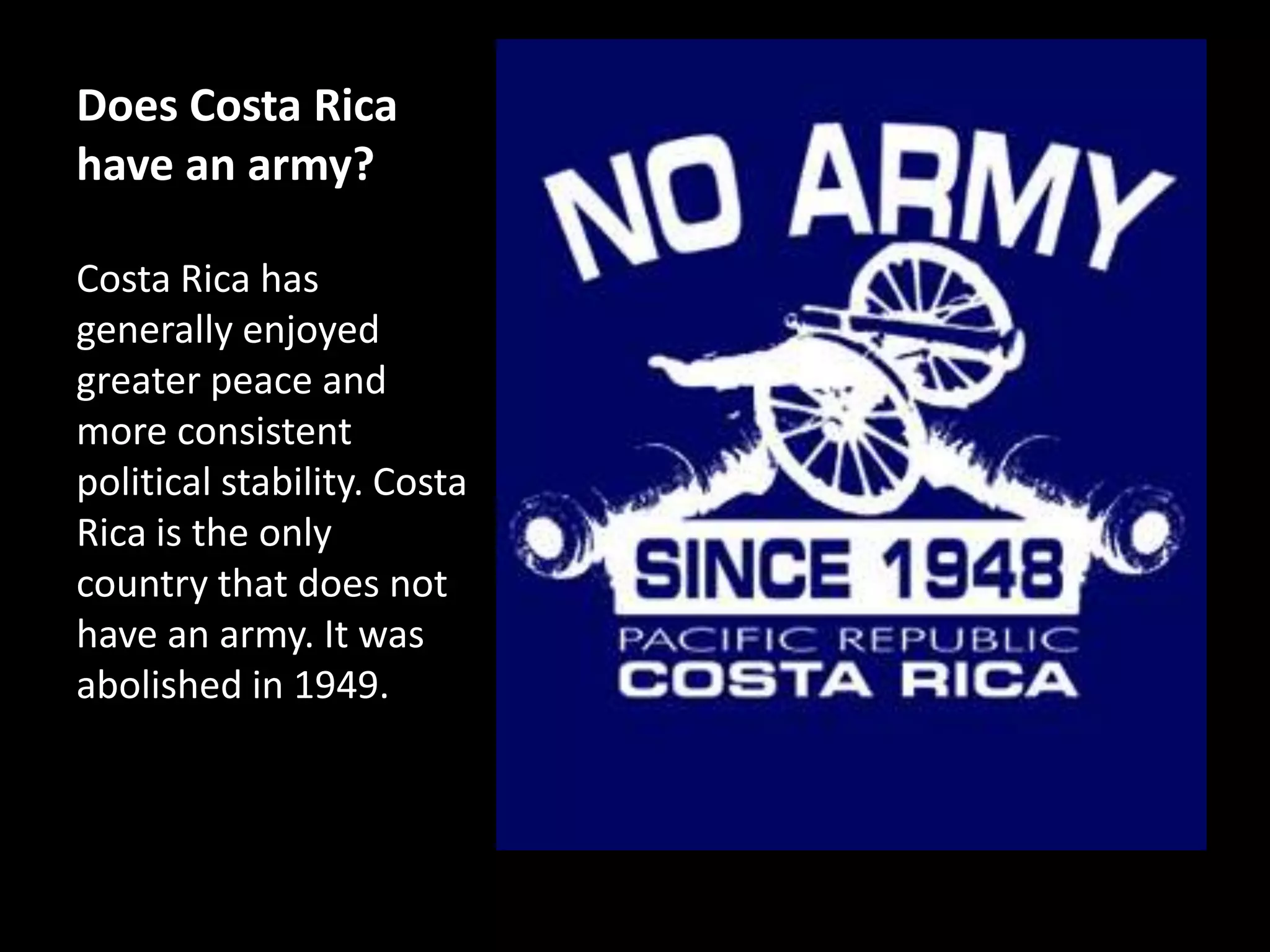 Costa rica slide | PPTX