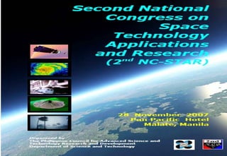 Philippine Initiatives on the Applications of Space Technology on ...