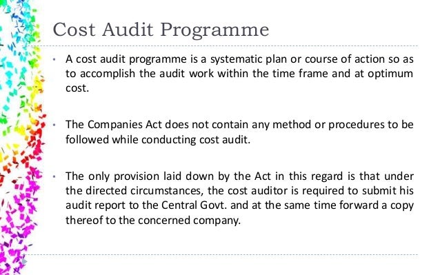 Cost audit- Saloni Dhiman