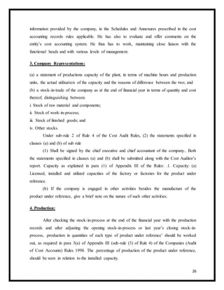 Cost Audit- An Overview | DOCX