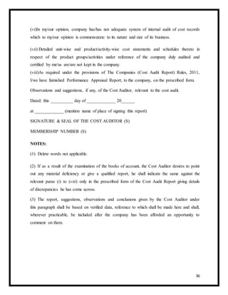 Cost Audit- An Overview | DOCX