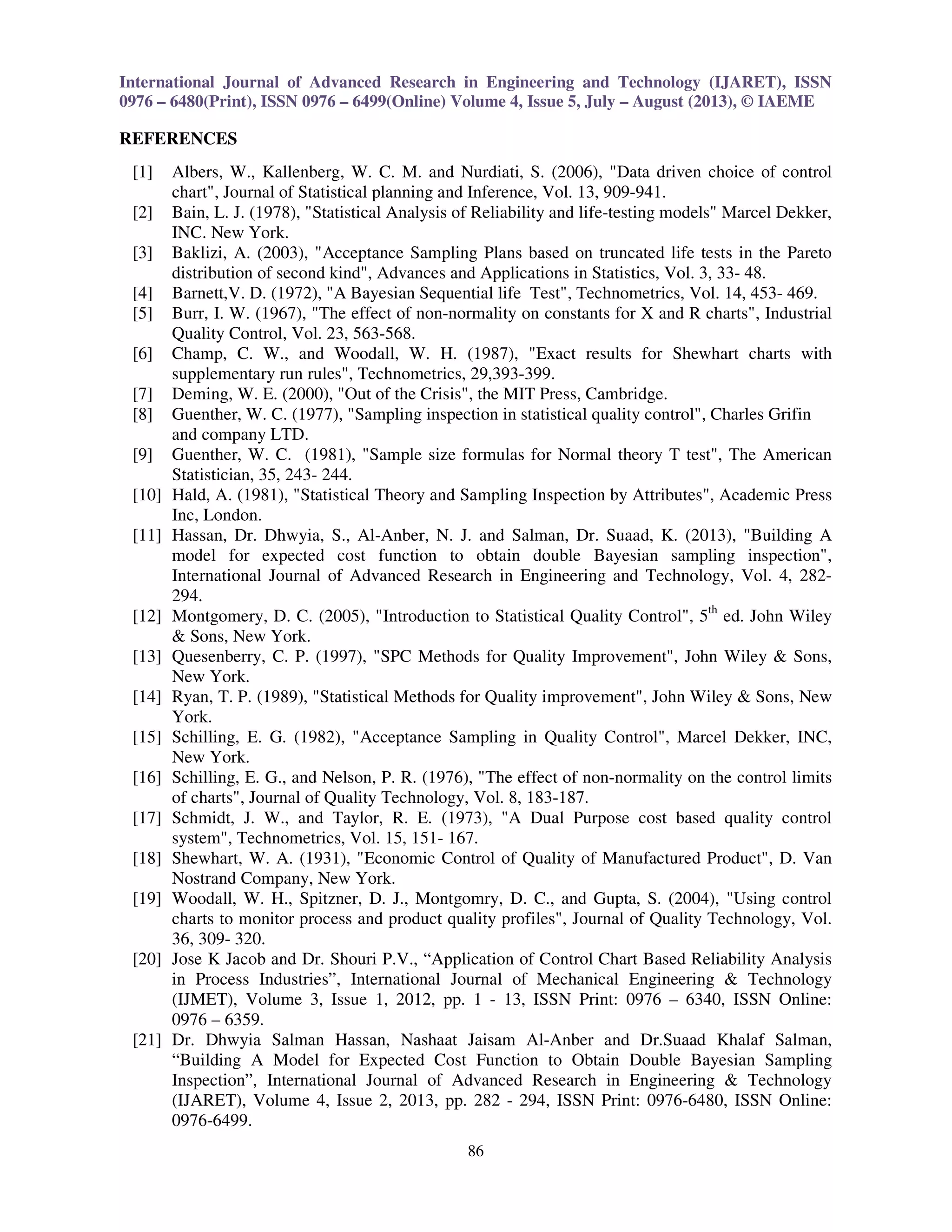 Cost based industrial rectifying sampling inspection | PDF