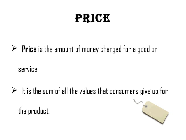 Cost based pricing ppt gp | PPT | Stocks and Bonds | Personal Investing