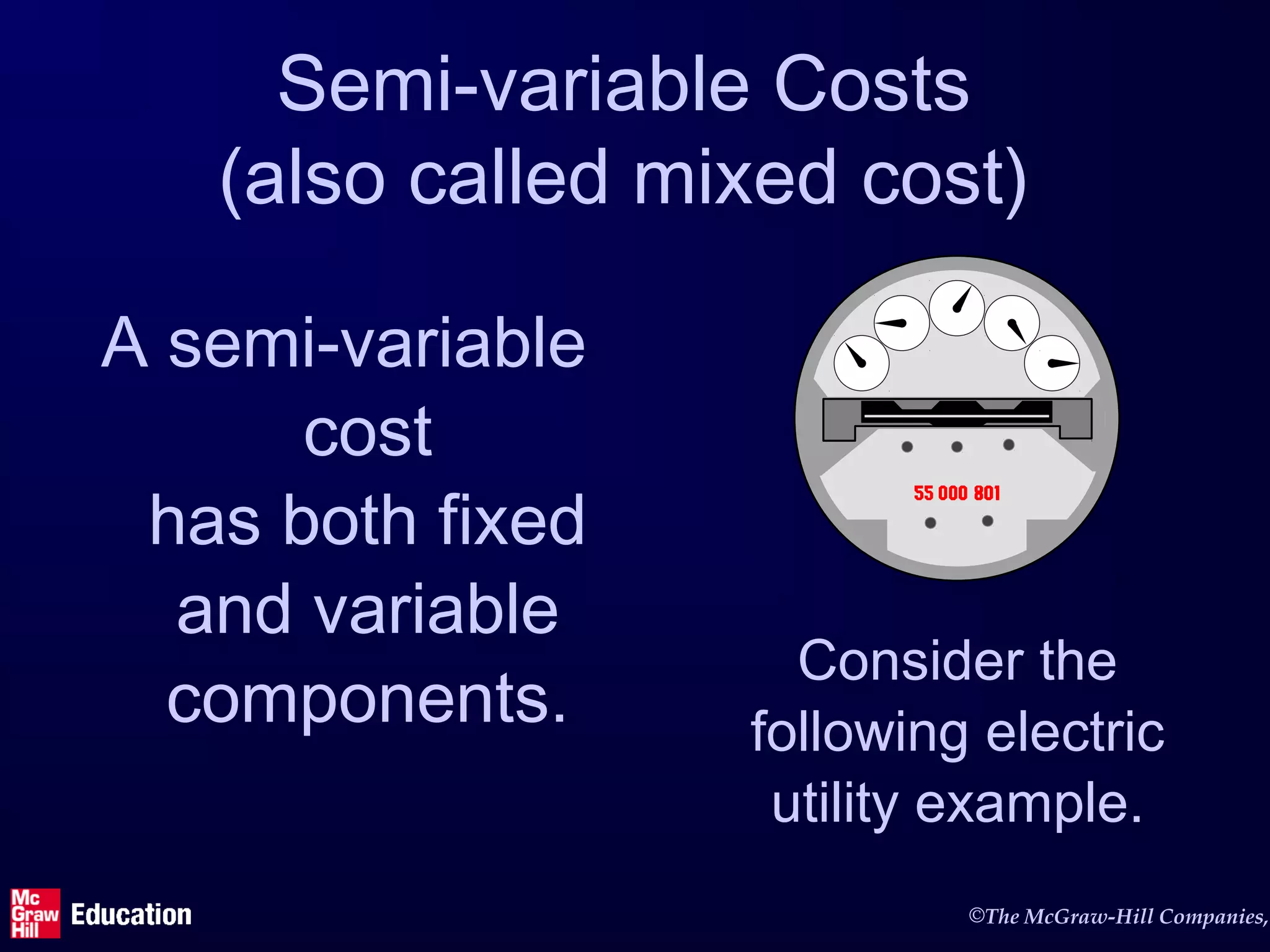 Cost Behavior Analysis | PPT
