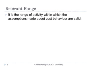 Cost behaviour analyais & use | PPTX