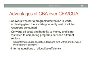 Cost Benefit Analysis in Health Care | PDF