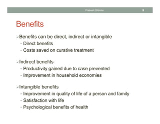 Cost Benefit Analysis in Health Care | PDF
