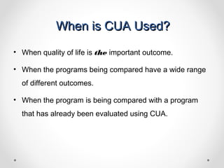 Cost Benefit Analysis | PPT