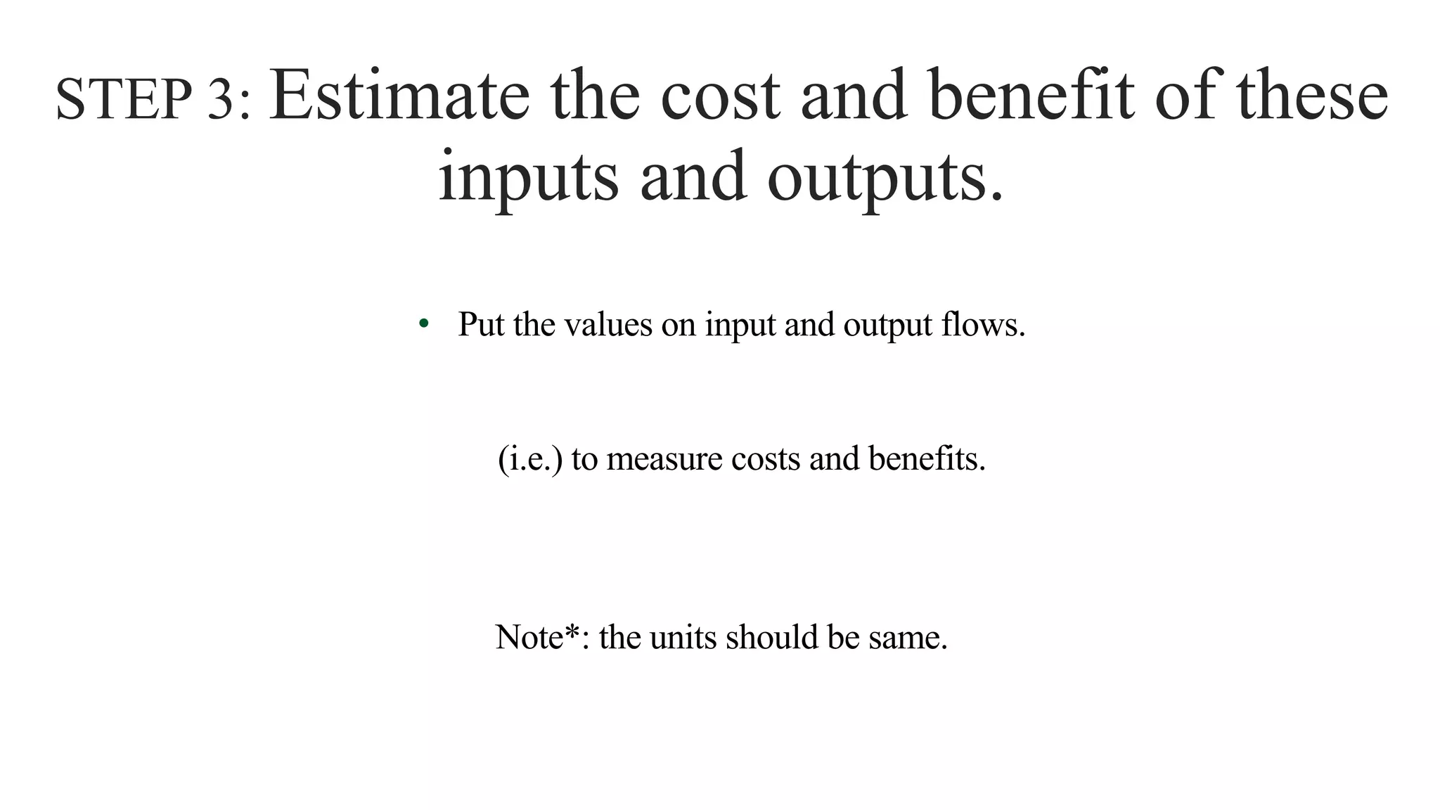 Cost benefit analysis | PDF