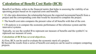 Cost Benefit Ratio and Calculation of different concentration of ...